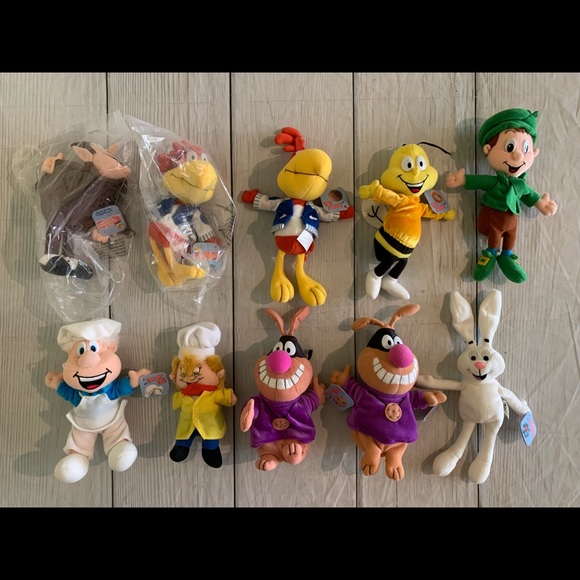 General Mills | Toys | Vtg 9s General Mills Big Breakfast Pals 0pc ...